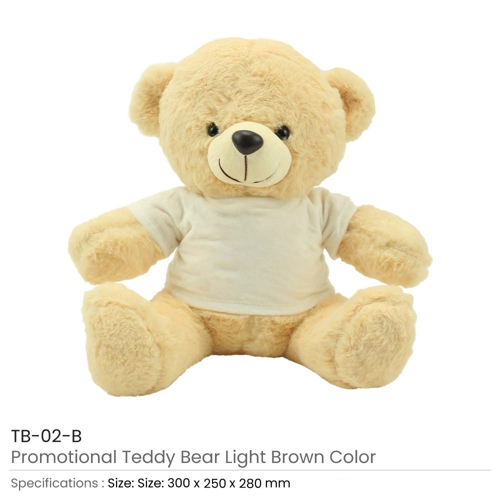 Promotional Teddy Bear Toys with Printable White Tshirt | Promotional ...