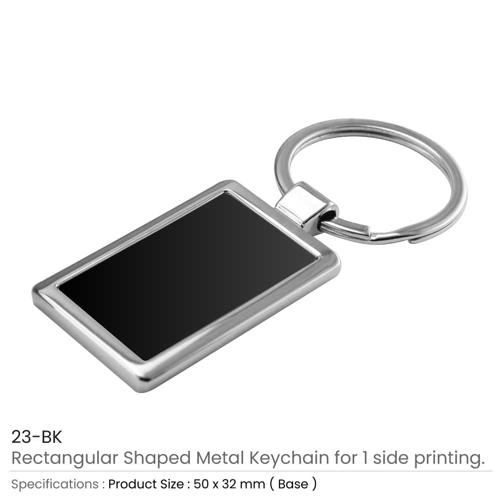 Rectangular Metal Keychains | Promotional Gifts Suppliers in Dubai