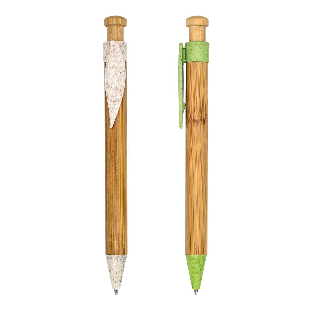 Bamboo with Wheat Straw Pens | Promotional Gifts Suppliers in Dubai