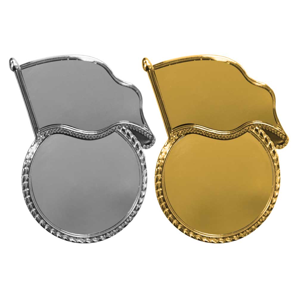 Flag Design Metal Badges with Magnet Attachment | Promotional Gifts ...