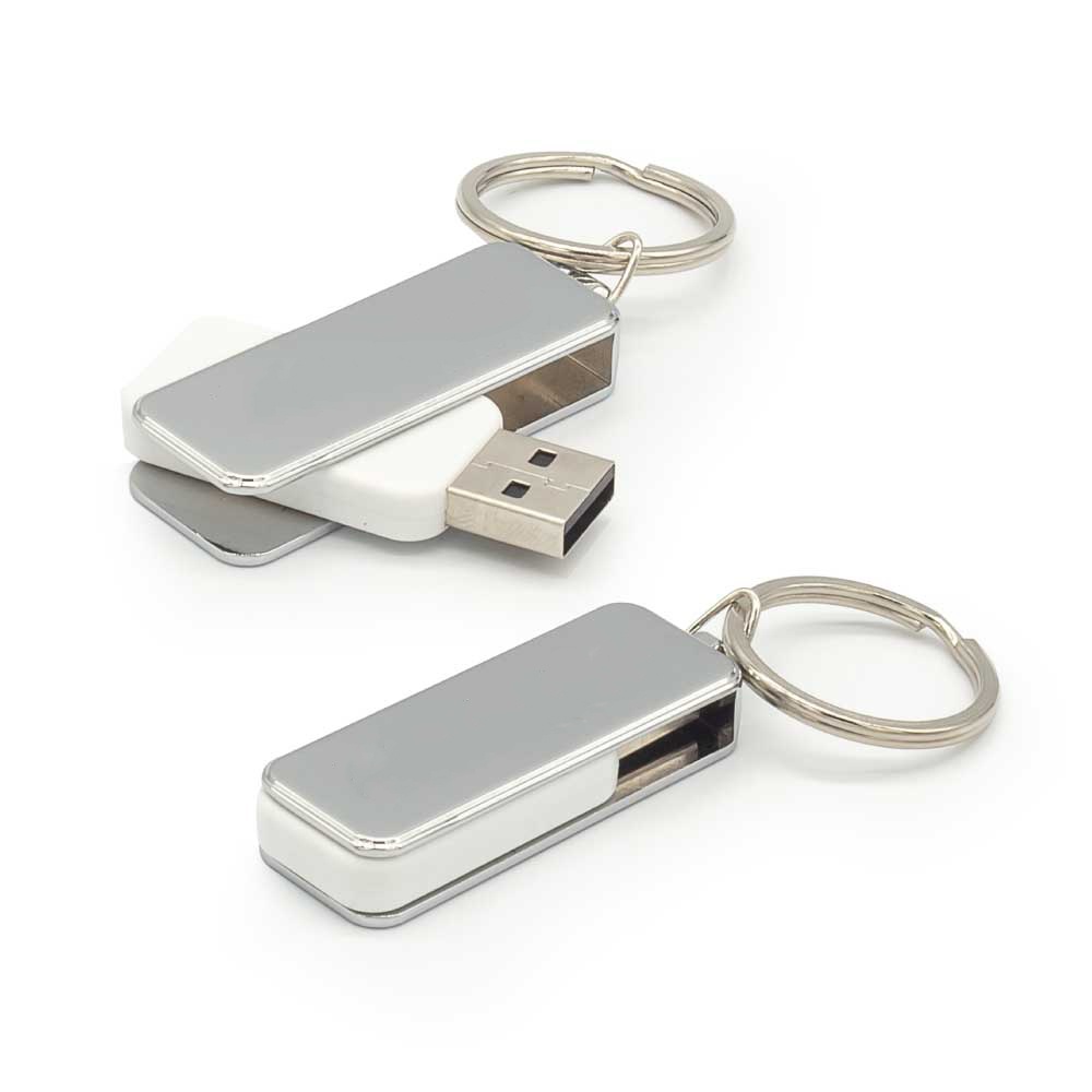 Metal Swivel USB with Key Holder | Promotional Gifts Suppliers in Dubai