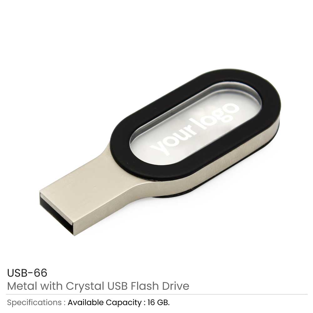 Metal with Crystal USB | Promotional Gifts Suppliers in Dubai