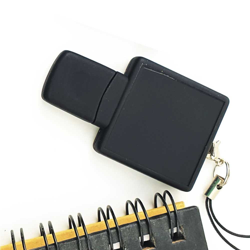 Square Black Rubberized USB Flash Drives | Promotional Gifts Suppliers ...