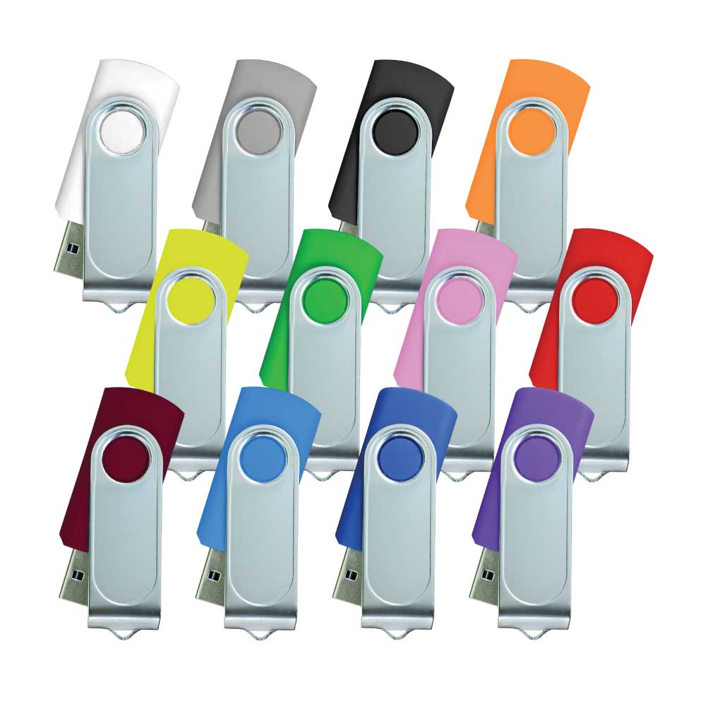 Swivel USB Two Side Print | Promotional Gifts Suppliers in Dubai